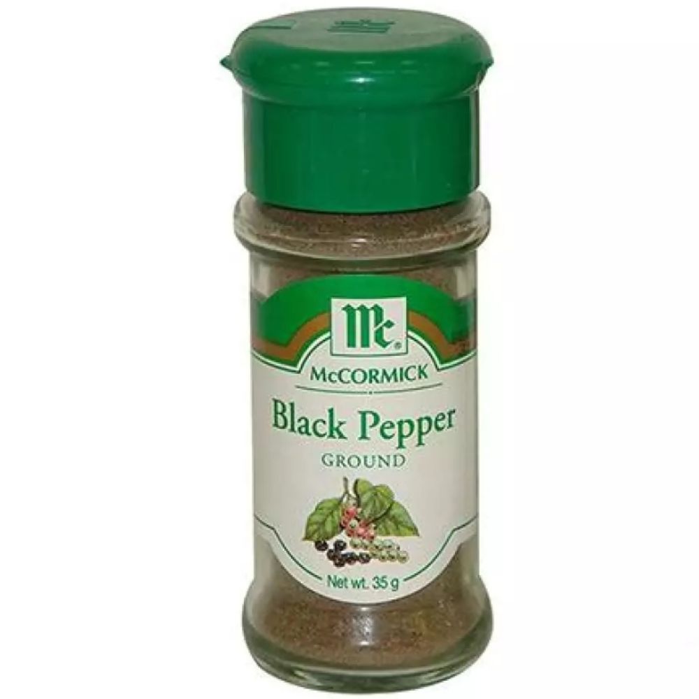 MC CORMICK BLACK PEPPER GROUND 35grams per bottle | Lazada PH