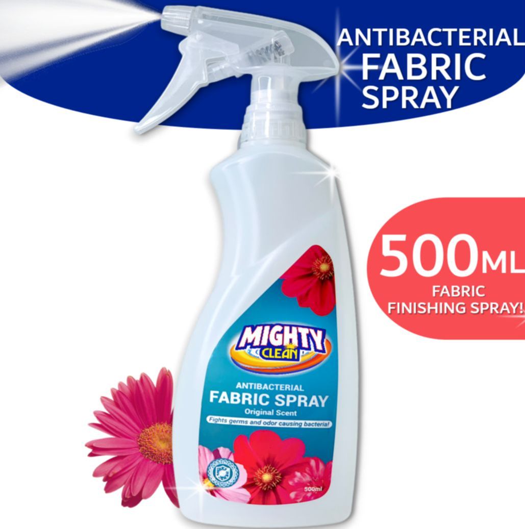 Mighty Clean Antibacterial FABRIC SPRAY 500ml - MIGHTY FABRIC SPRAY ...