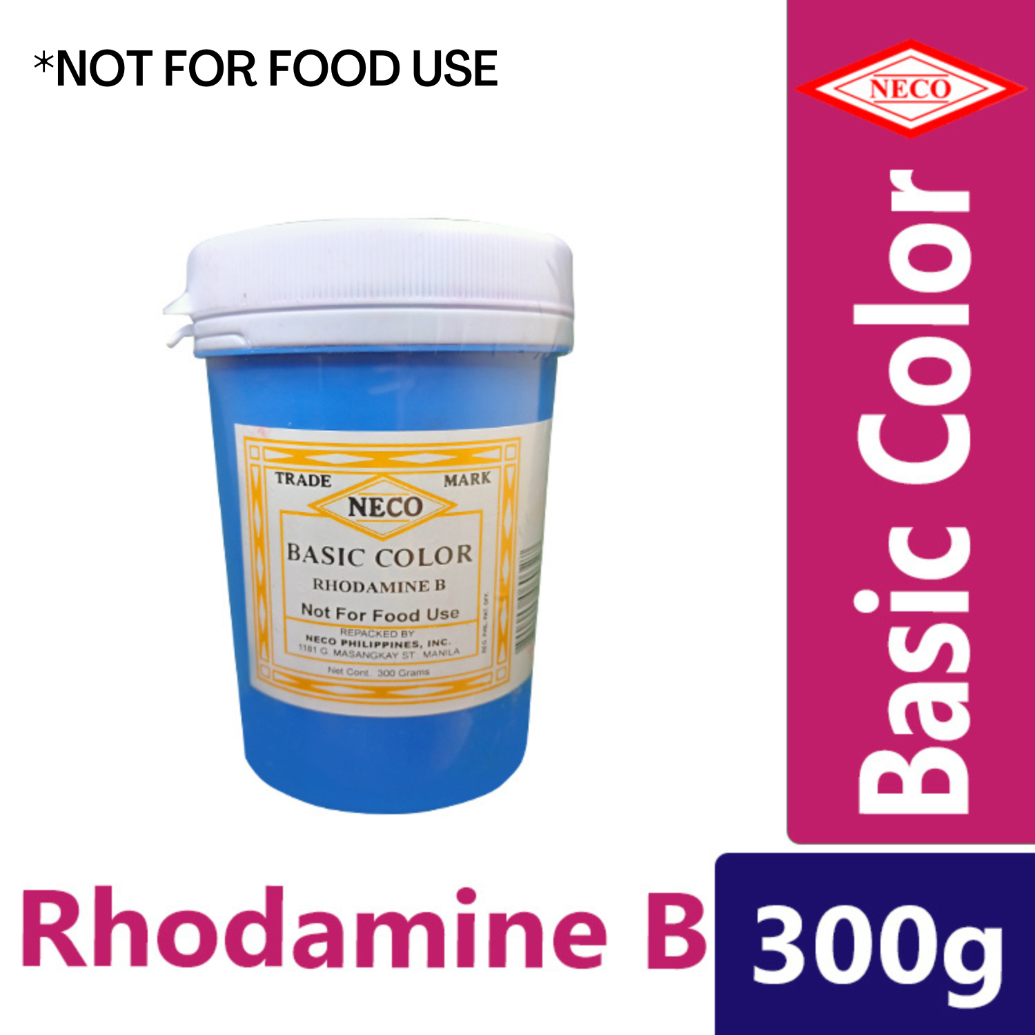 Rhodamine B Basic Color 300gms NECO | Lazada PH