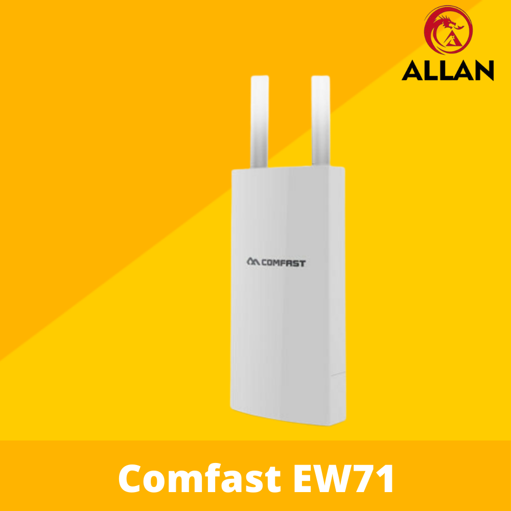 ALLAN Comfast CF-EW71 Version 2- 300mbps Outdoor High Power Wireless AP ...
