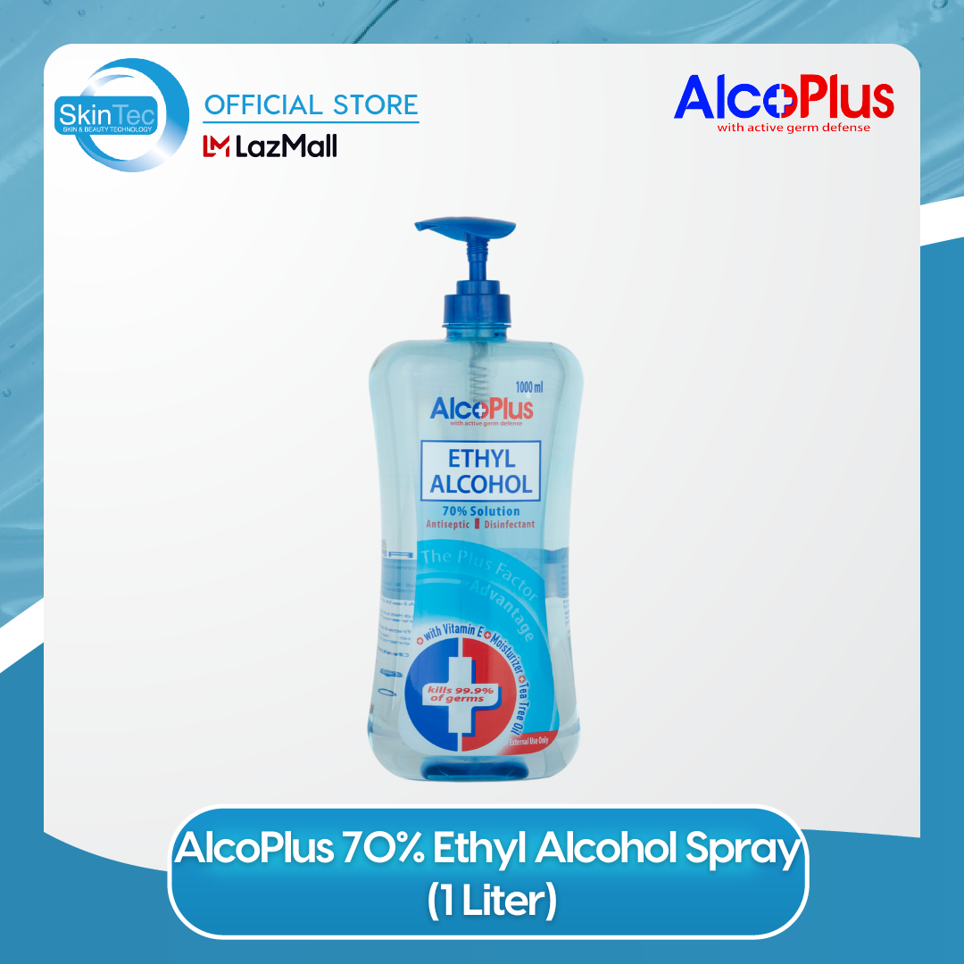 Alcoplus Blue 70% Ethyl Alcohol (1 liter) | Lazada PH