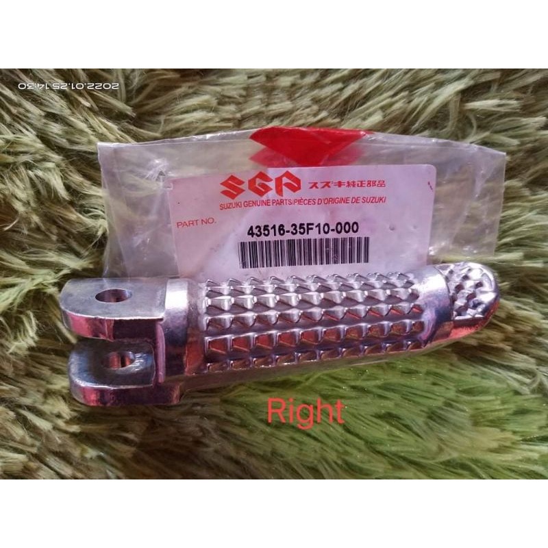 Raider 150 fi footrest bar driver side genuine left and right. | Lazada PH