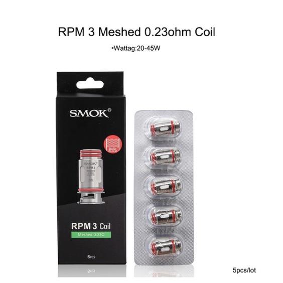 Vape Original Smok Rpm3 / Rpm 5 Occ Replacement Coil Meahed 0.15ohm ...