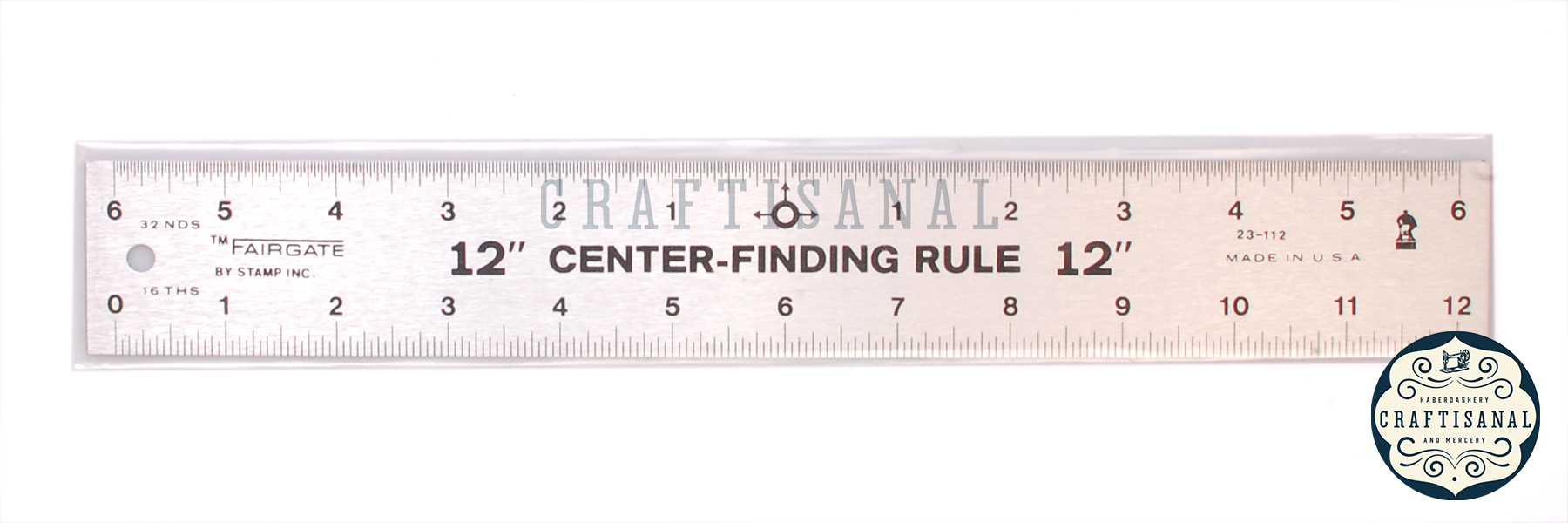 Fairgate 12"x1.75" Center Finding Ruler | Lazada PH