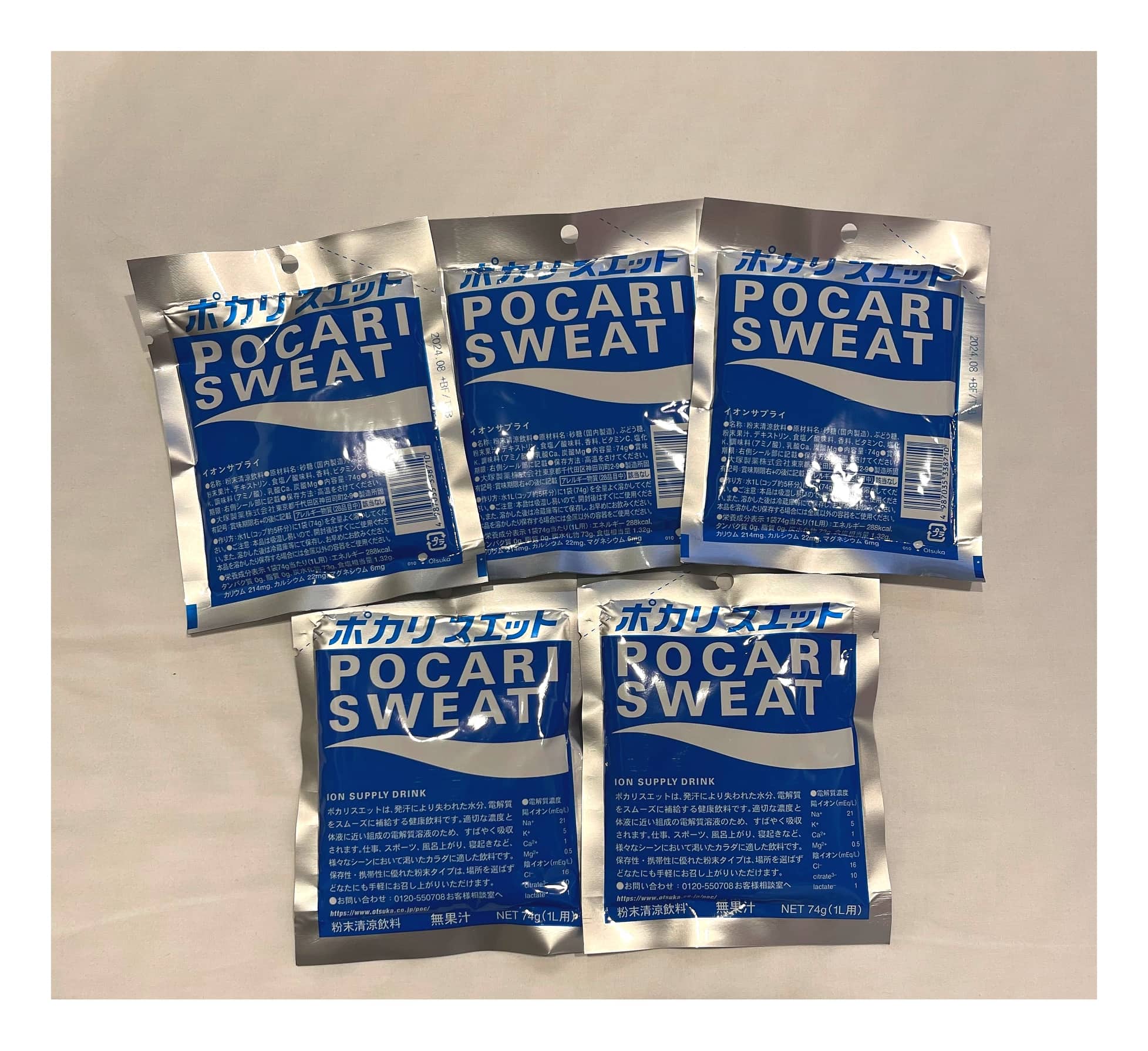 Pocari Sweat Powder 74g for 1L drink sold per pc per sachet | Lazada PH