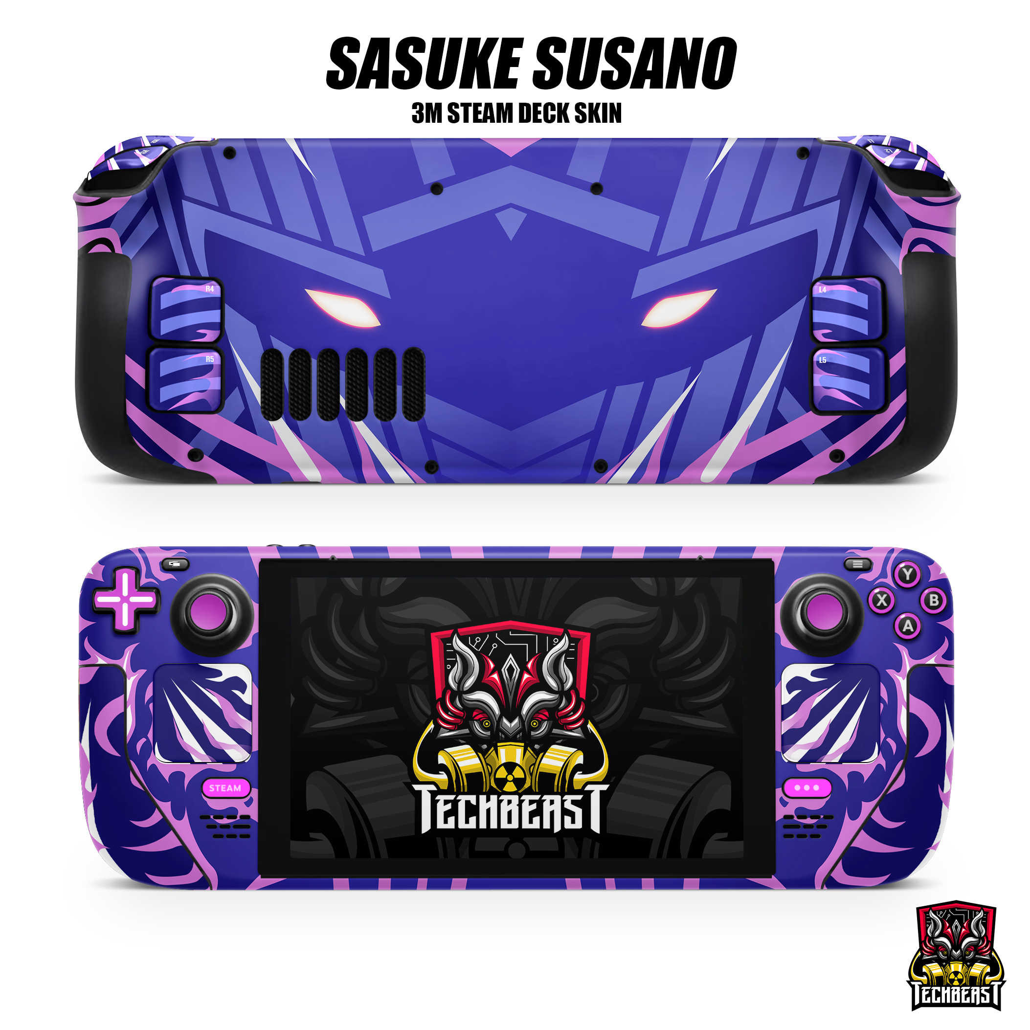 3M Steam Deck Anime Skin Custom Concept Wrap Vinyl SD Techbeast | Lazada PH