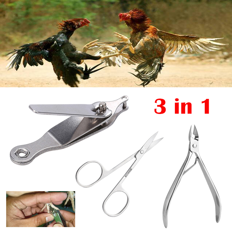 3 in 1 Gamefowl Complete Set Fightingcock Chicks Toe Marker Puncher ...