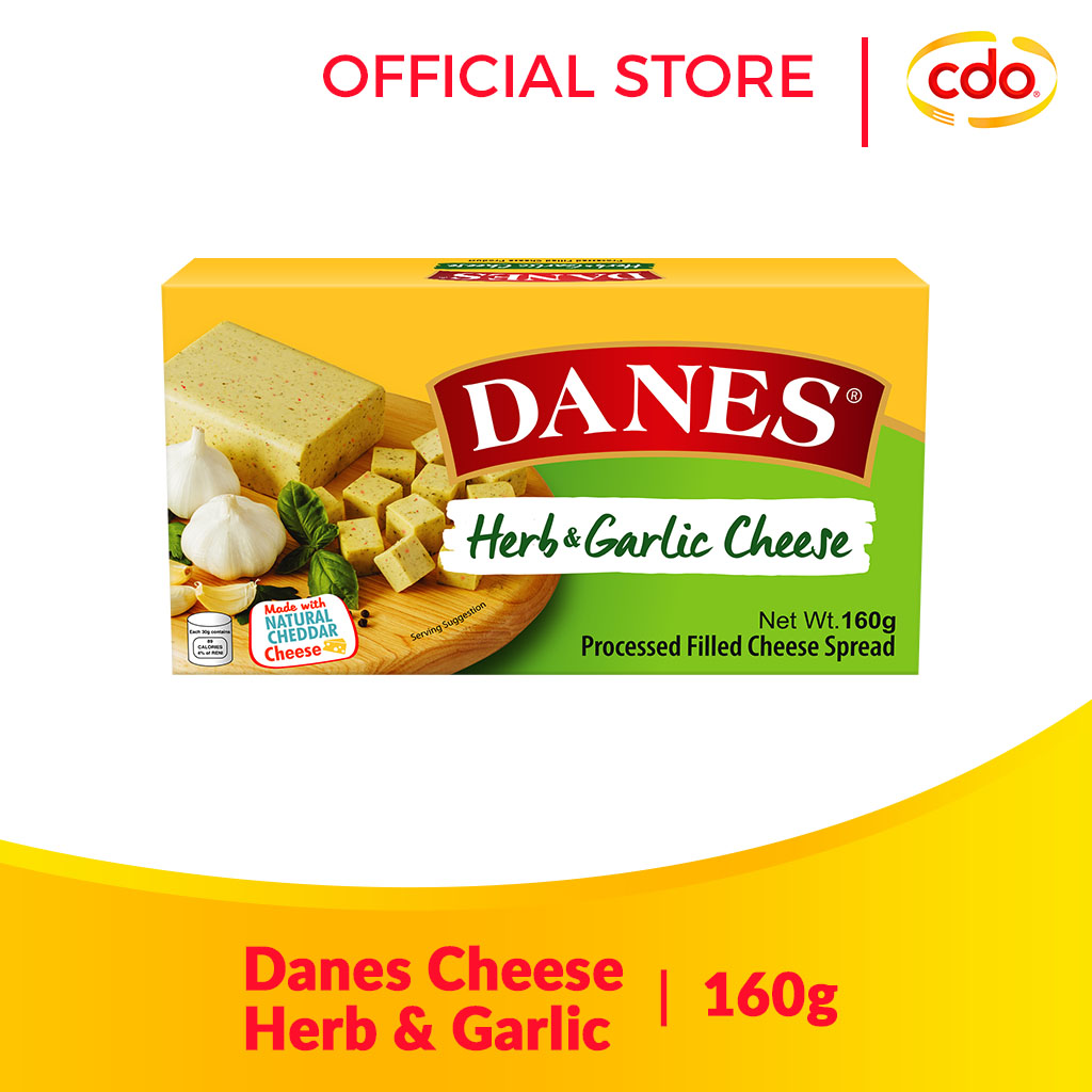 DANES Herb & Garlic Cheese 160g | Lazada PH