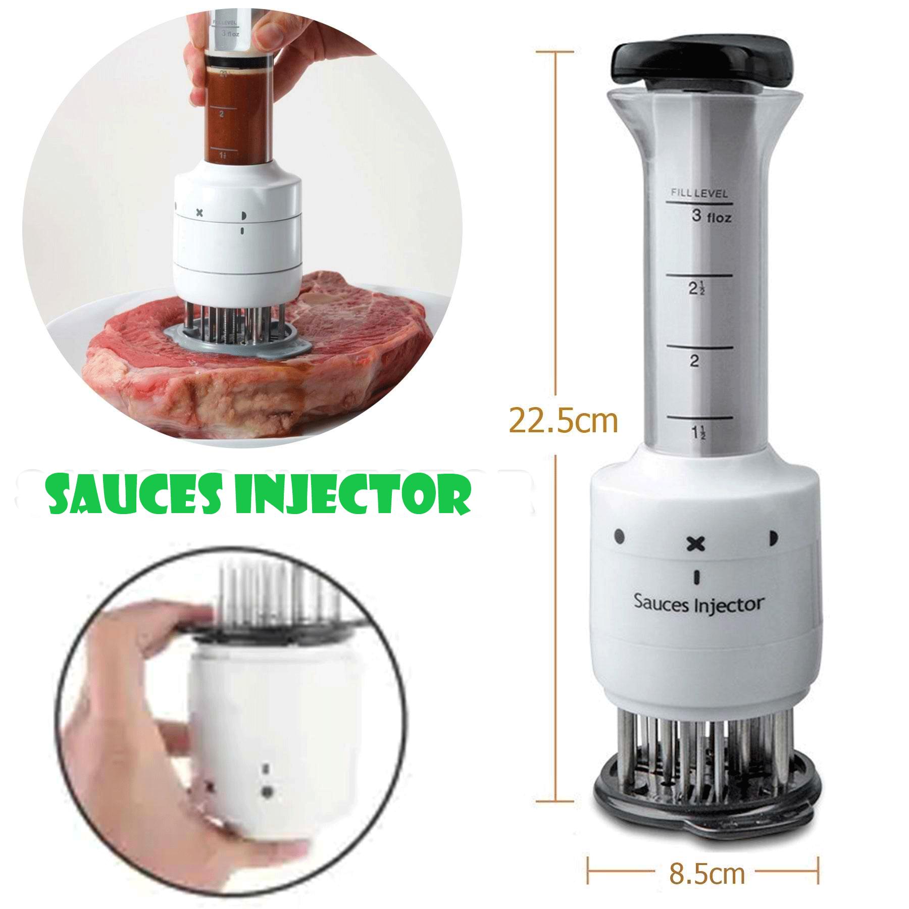 Sauce Syringe Meat Tenderizer Sauces Injector Marinator | Lazada PH