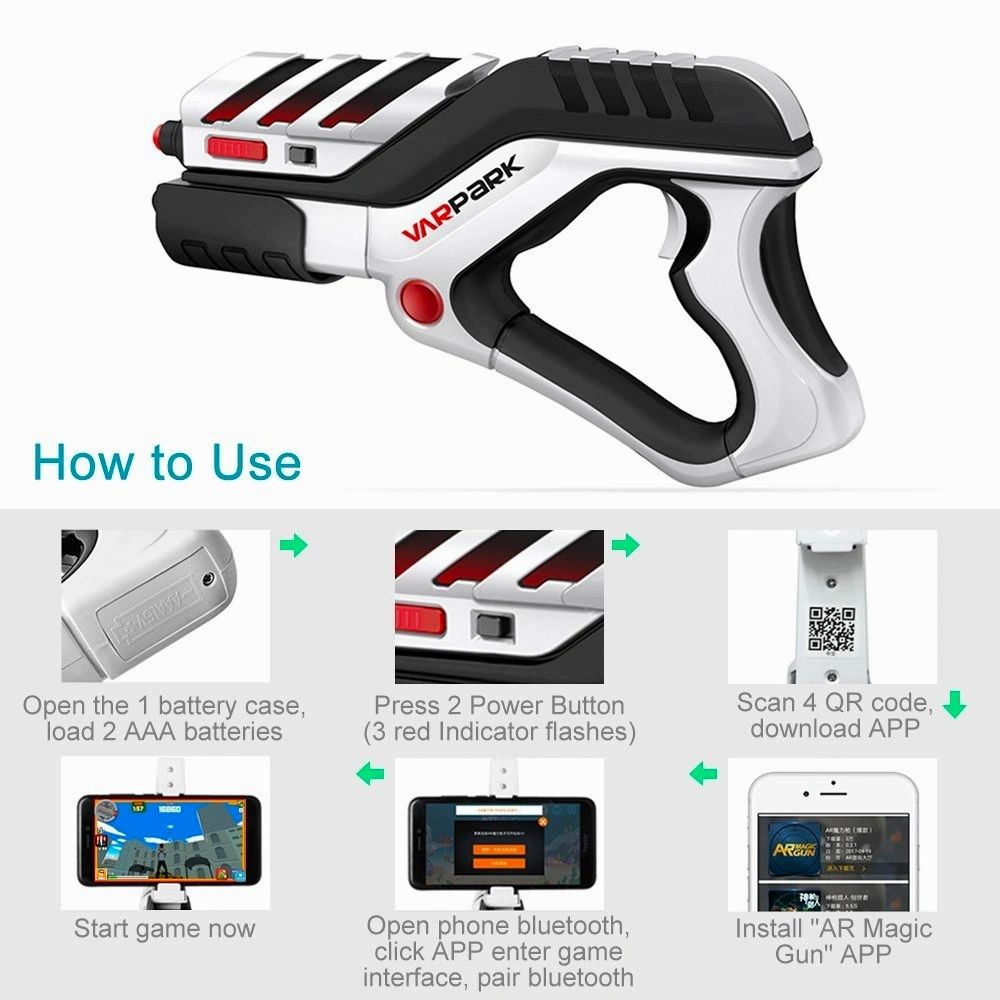 AR Game Gun: Real-Life Shooting Adventure for iOS & Android - 4D Live ...