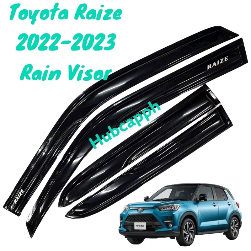 High Quality Toyota Raize Rain Visor 2021 2022 2023 Door Visor ...