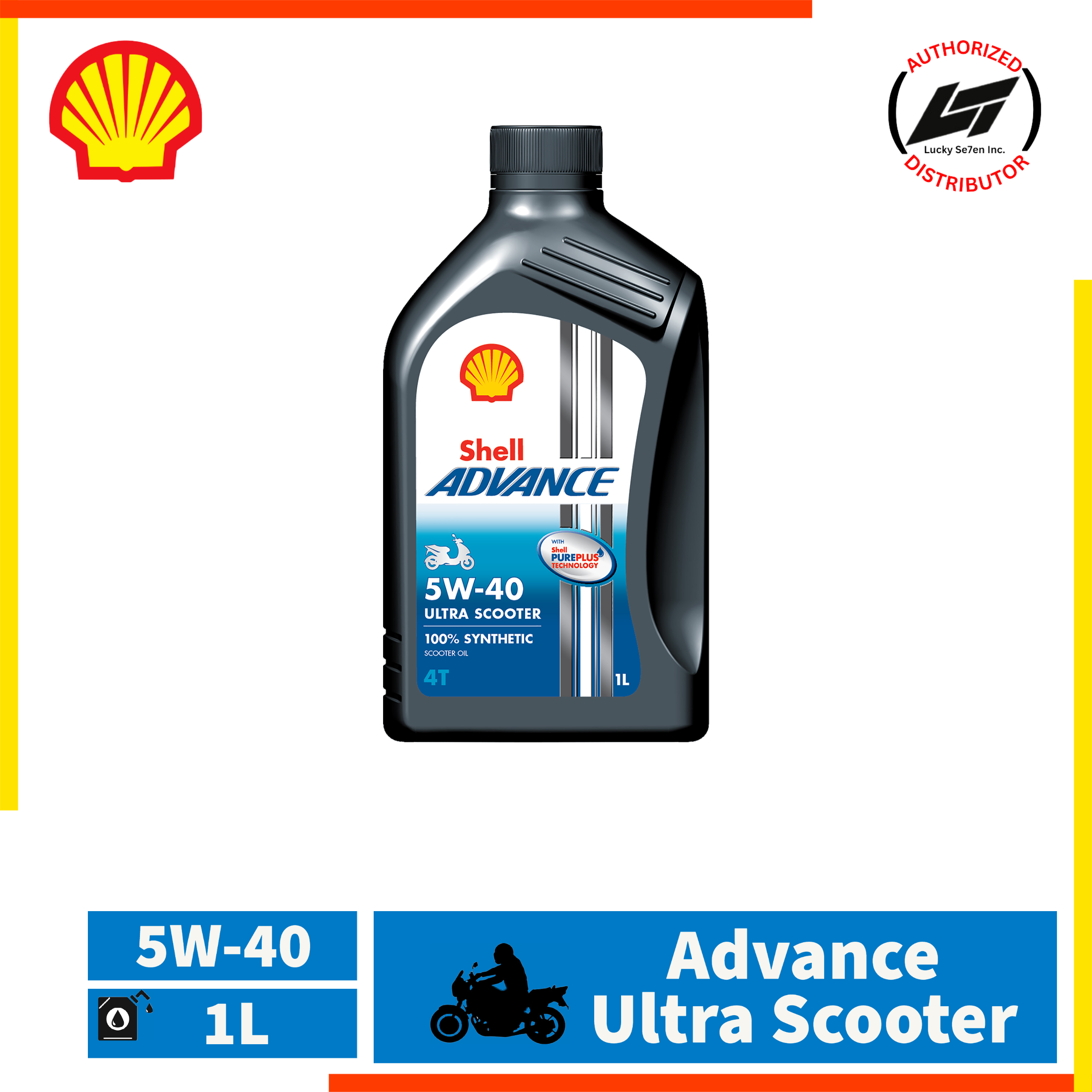 Shell Advance Ultra Scooter 5W-40 1L | Lazada PH