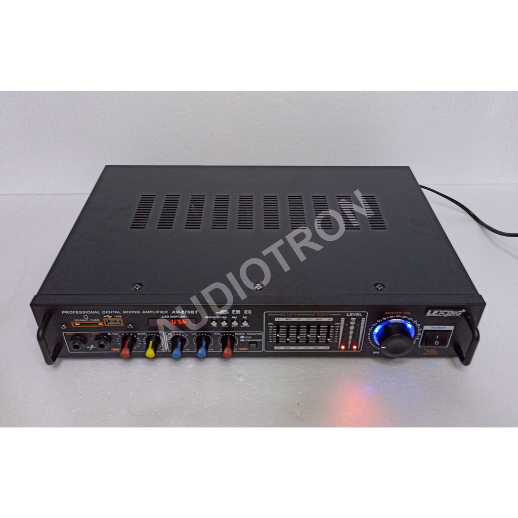 Lexing AV 270 BT Professional Power Amplifier with Bluetooth ...