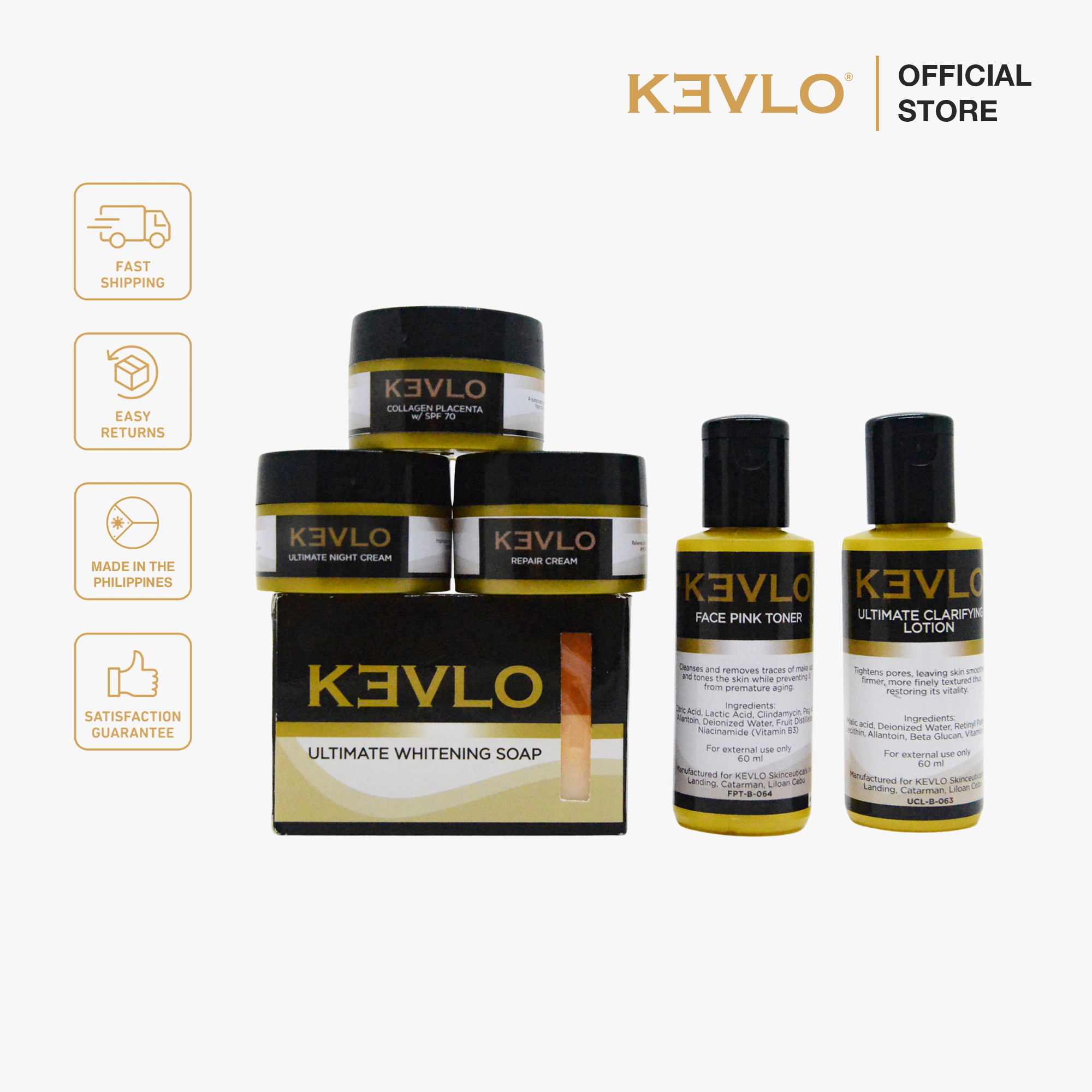 KEVLO Facial Starter Set | Lazada PH