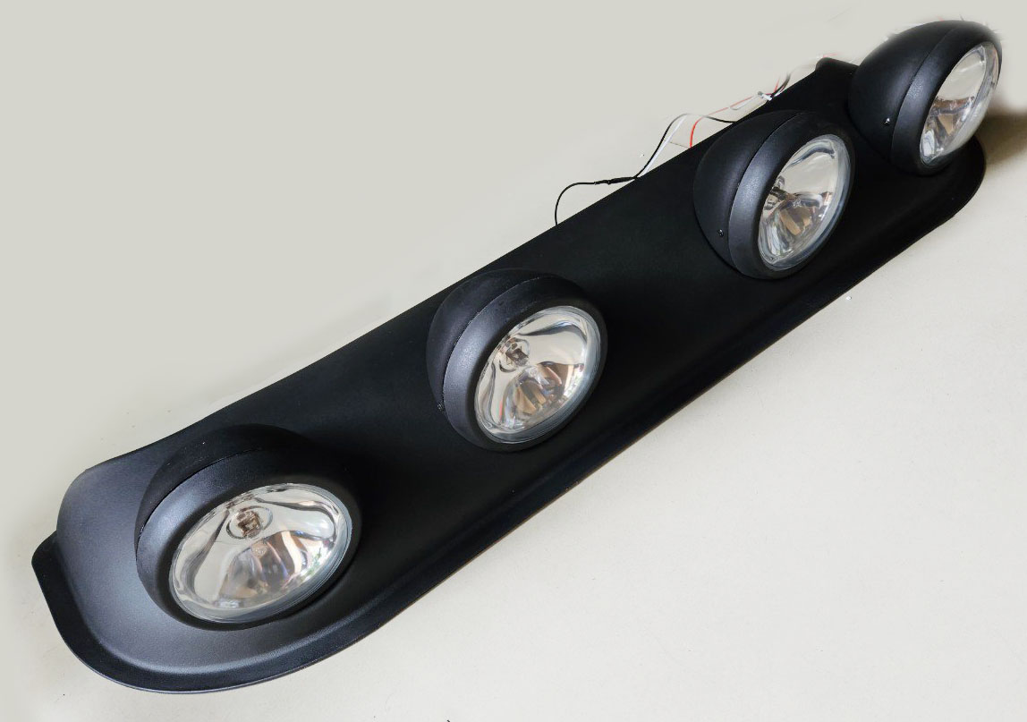 Round Clear Lens Roof Lamp Roof Light for AUV, SUV and Pick-up Cars ...