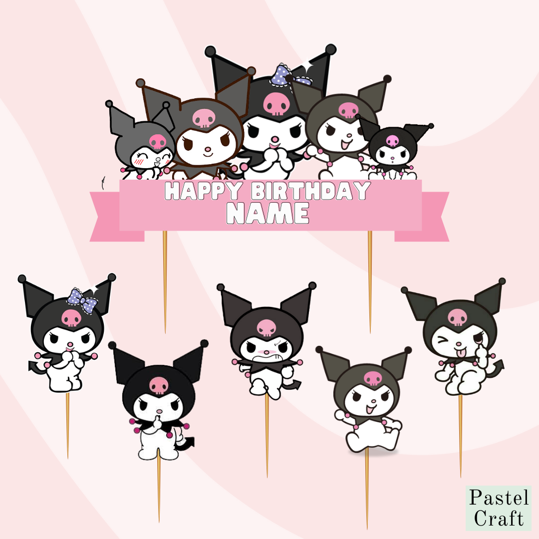 Kuromi Customized Cake Topper | Lazada PH