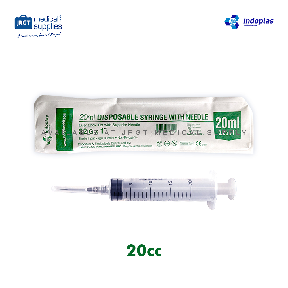 Indoplas Syringe (20cc, 50cc) per Piece | Lazada PH