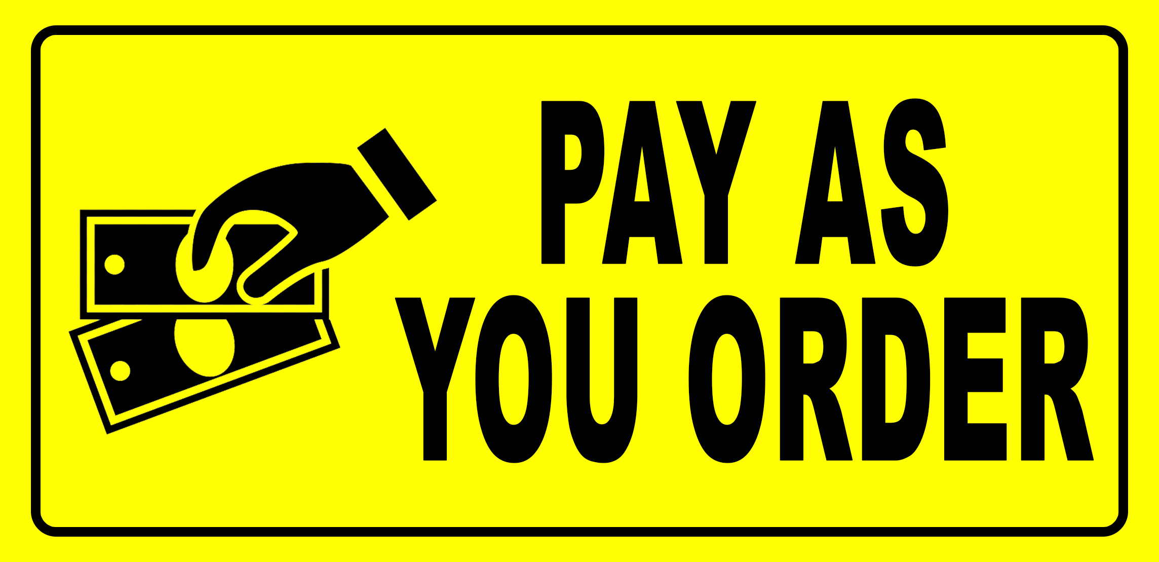 PAY AS YOU ORDER NEW VERSION DESIGN SIGNAGE PVC TYPE WATERPROOF AND NON ...