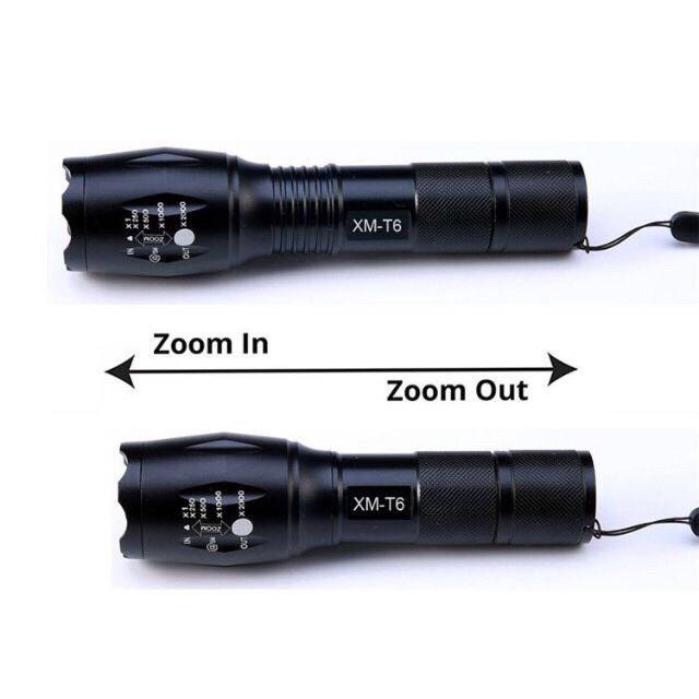 light bulb function Ultra Bright Cree Led Zoom Flashlight Splashproof ...