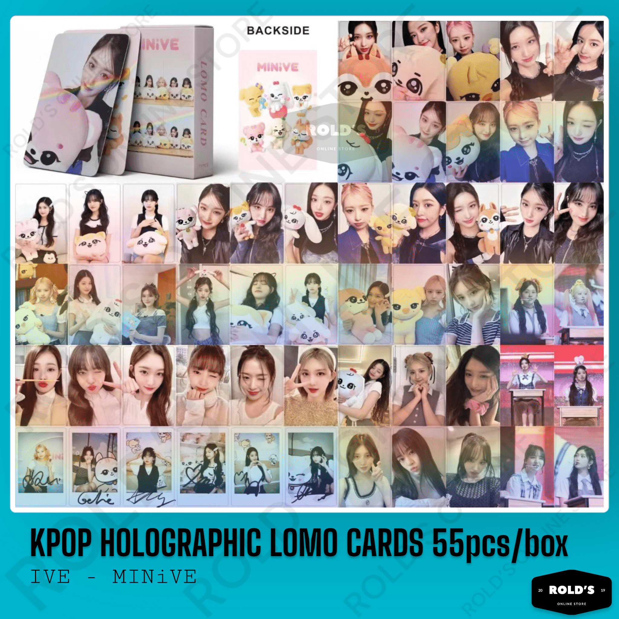 [55pcs/box] IVE Lomo Cards / Photo Cards KPOP | Lazada PH