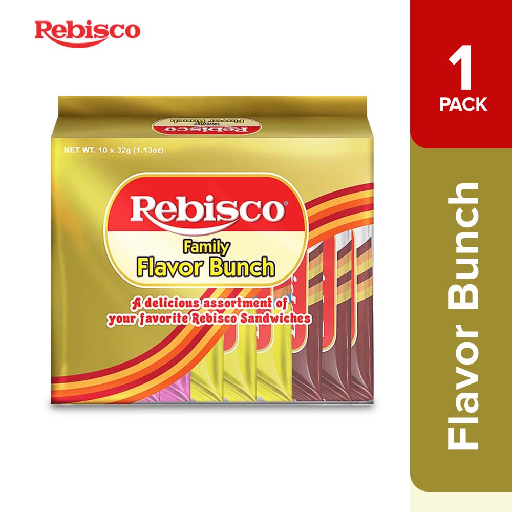 Rebisco Flavor Bunch 32g x 10pcs | Lazada PH