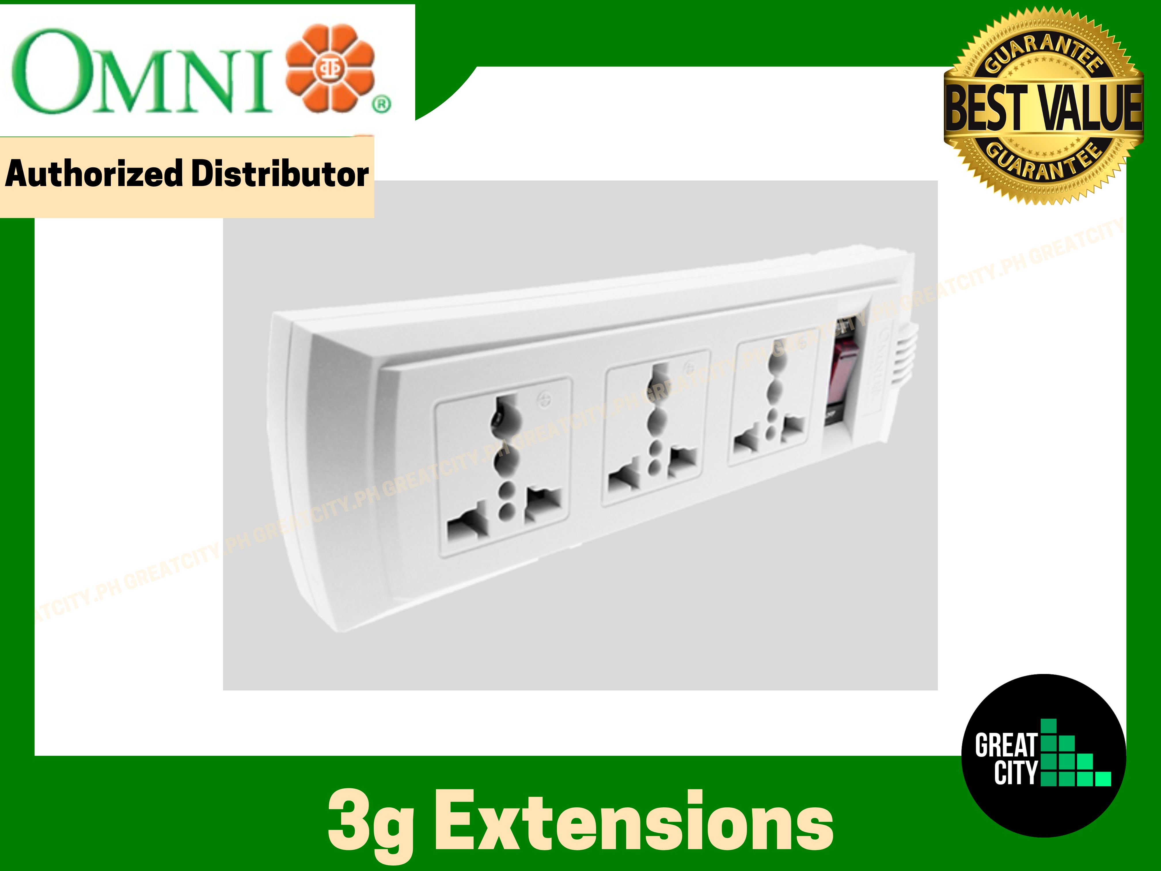 Omni HEAVY DUTY SURGE Protected EXTENSIONS | Lazada PH