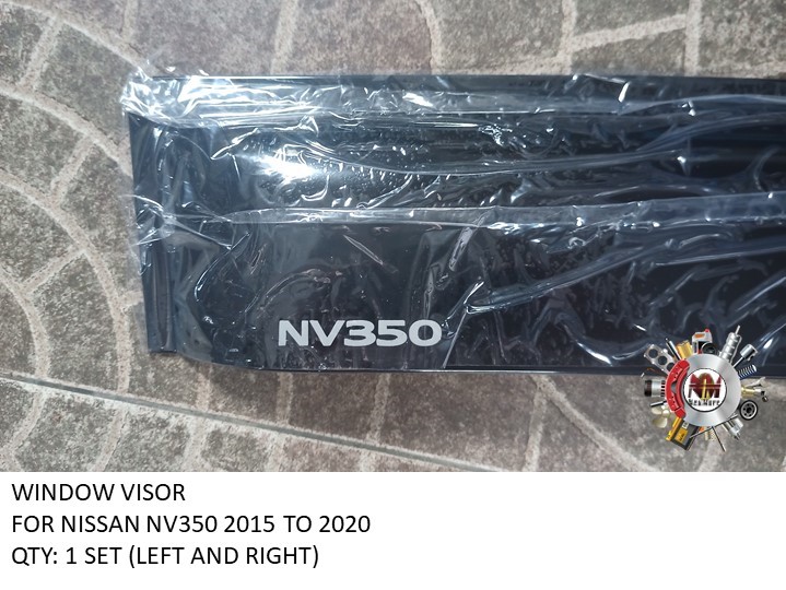 WINDOW VISOR FOR NISSAN NV350 2015-2020 | Lazada PH