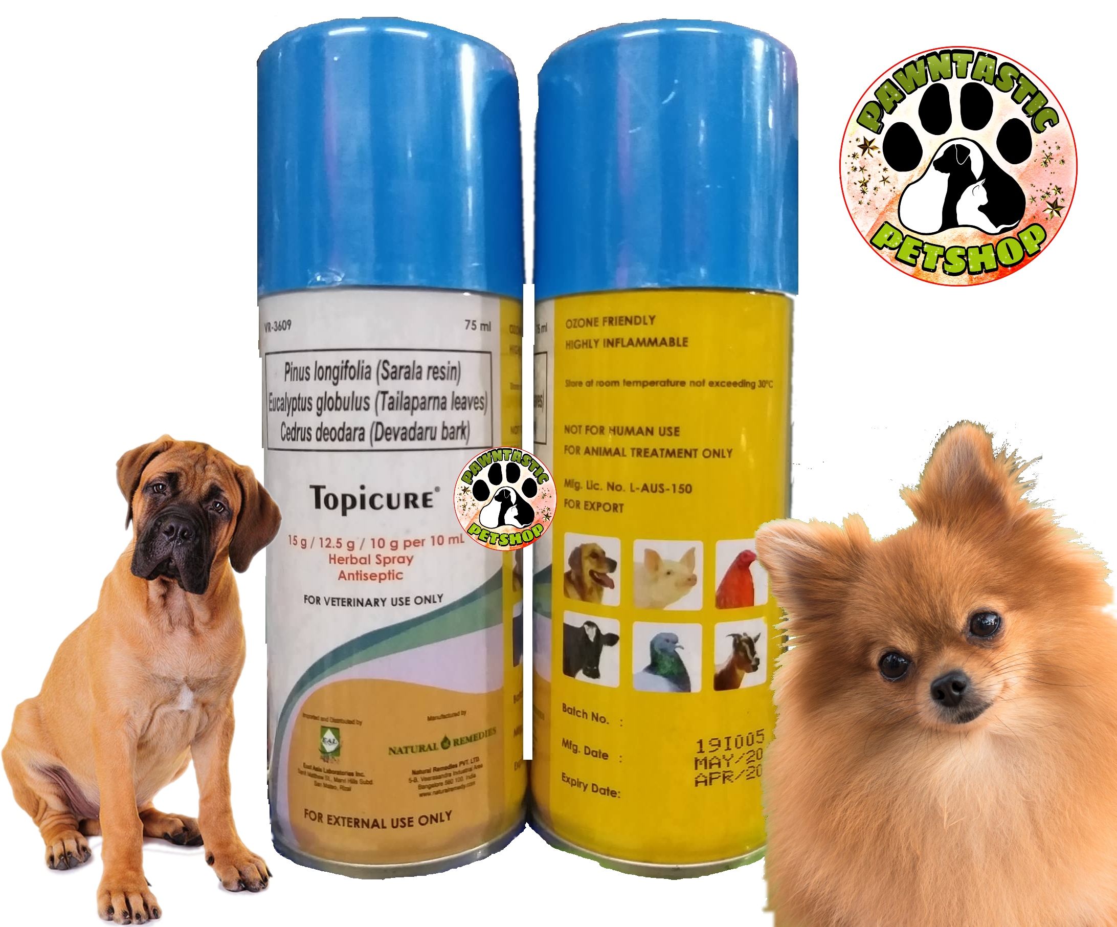 Topicure Herbal Spray 75ml | Lazada PH