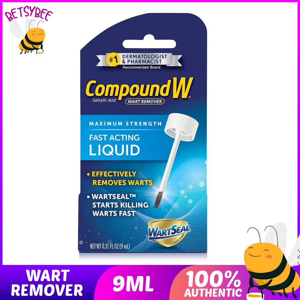 Compound W Maximum Strength Fast Acting Liquid Wart Remover 0.31 fl oz ...