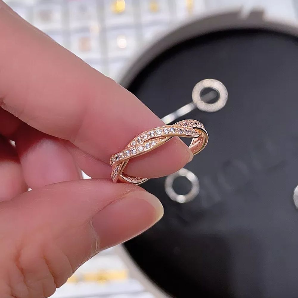 100 authentic Pandora ring แหวนแพนดอร่าสำหรับผู้หญิง วงล้อแห่งโชคชะตา ...