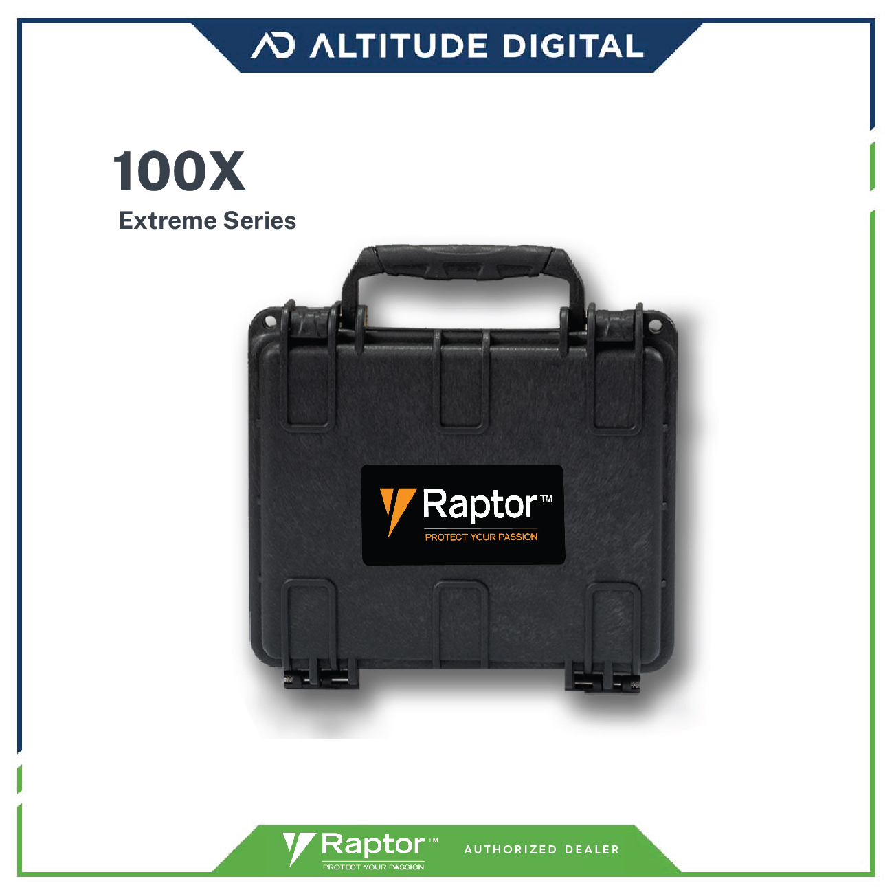 Raptor 100X Small Waterproof / Dustproof Carry On Hard Case Mobile ...