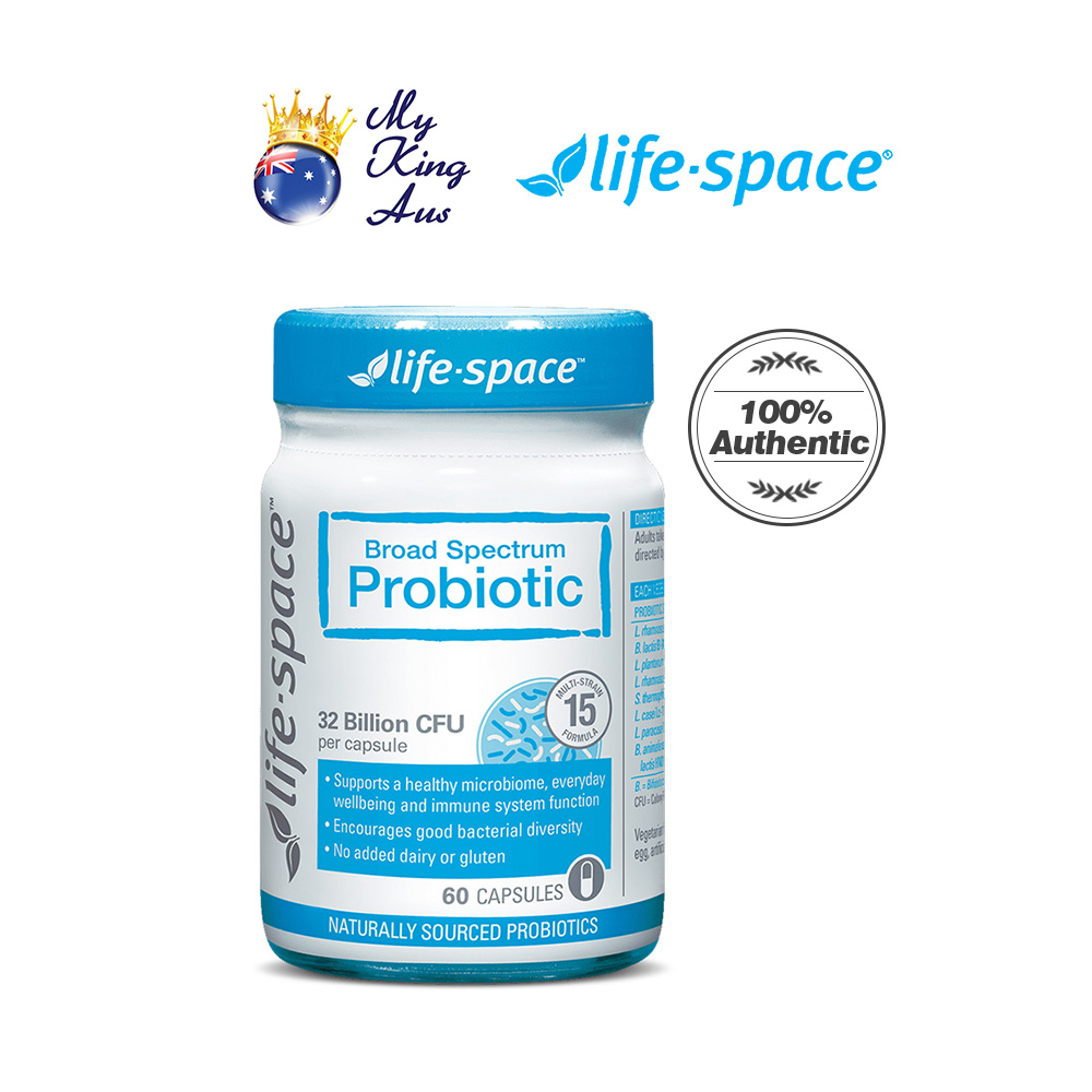 Life Space Broad Spectrum Probiotic 60 Capsules EXP:02 2024 [My King ...