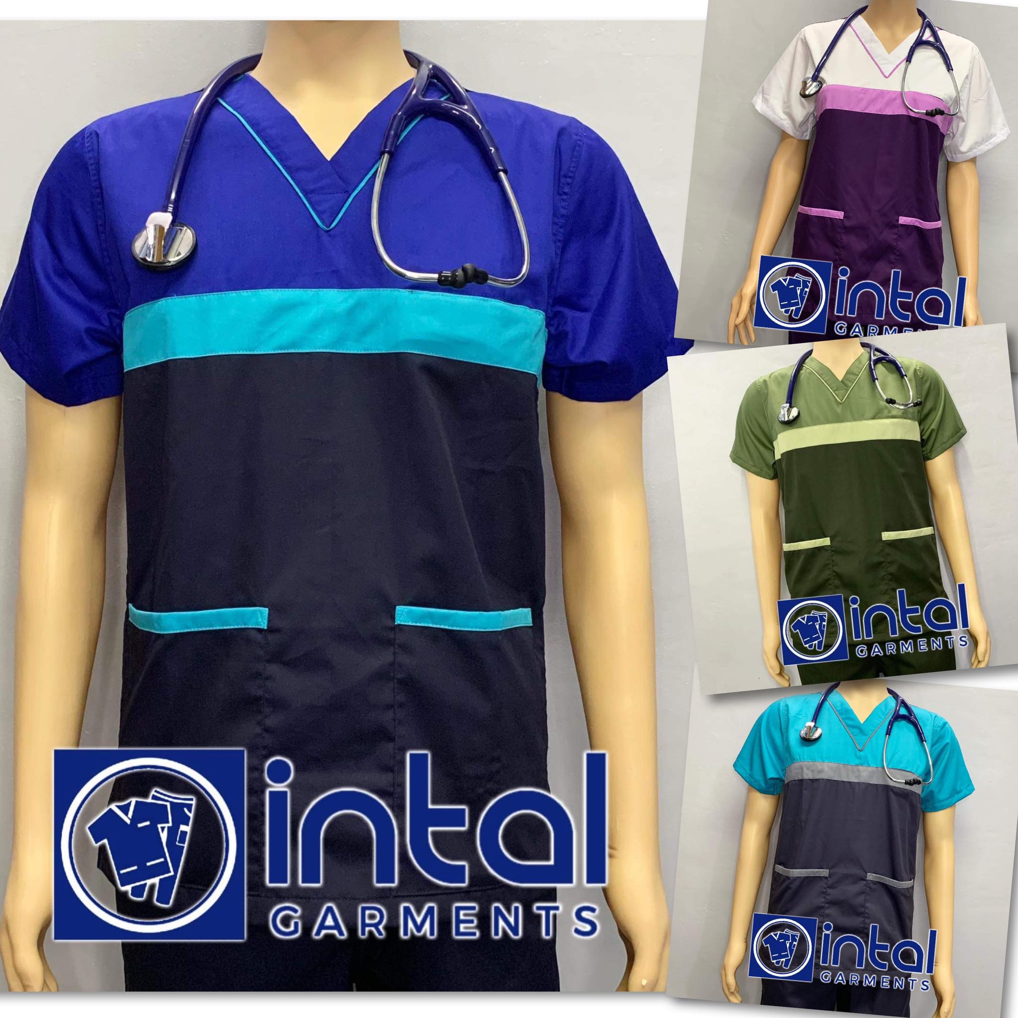 SCRUB SUIT HIGH QUALITY Medical Doctor Nurse Uniform Set with Regular 2 ...
