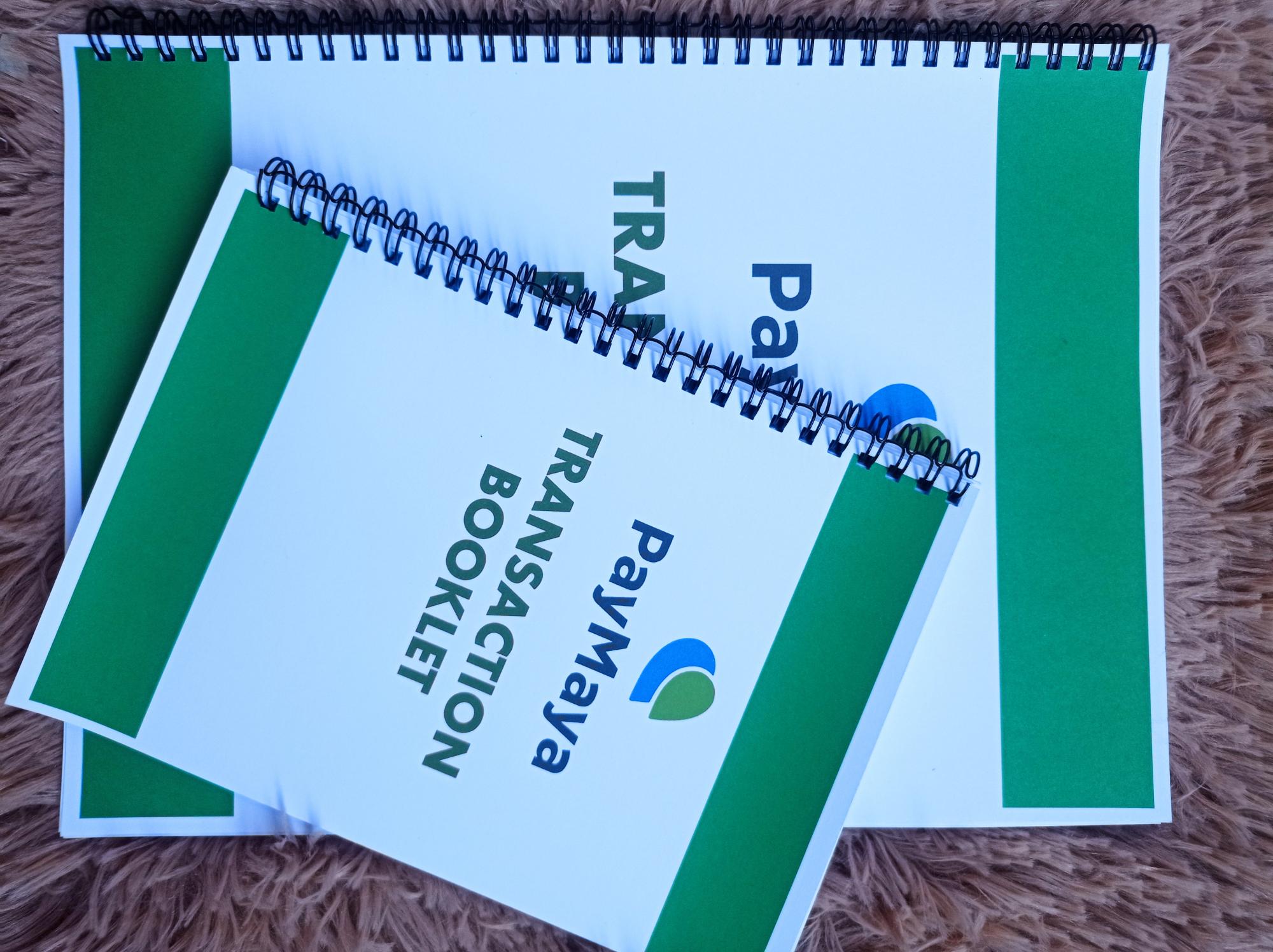Pay Maya Accounting Booklet Transaction 100 Pages or 50 Leaves | Lazada PH