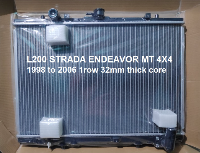 RADIATOR FOR MITSUBISHI L200 STRADA ENDEAVOR 1998-2006 MANUAL | Lazada PH