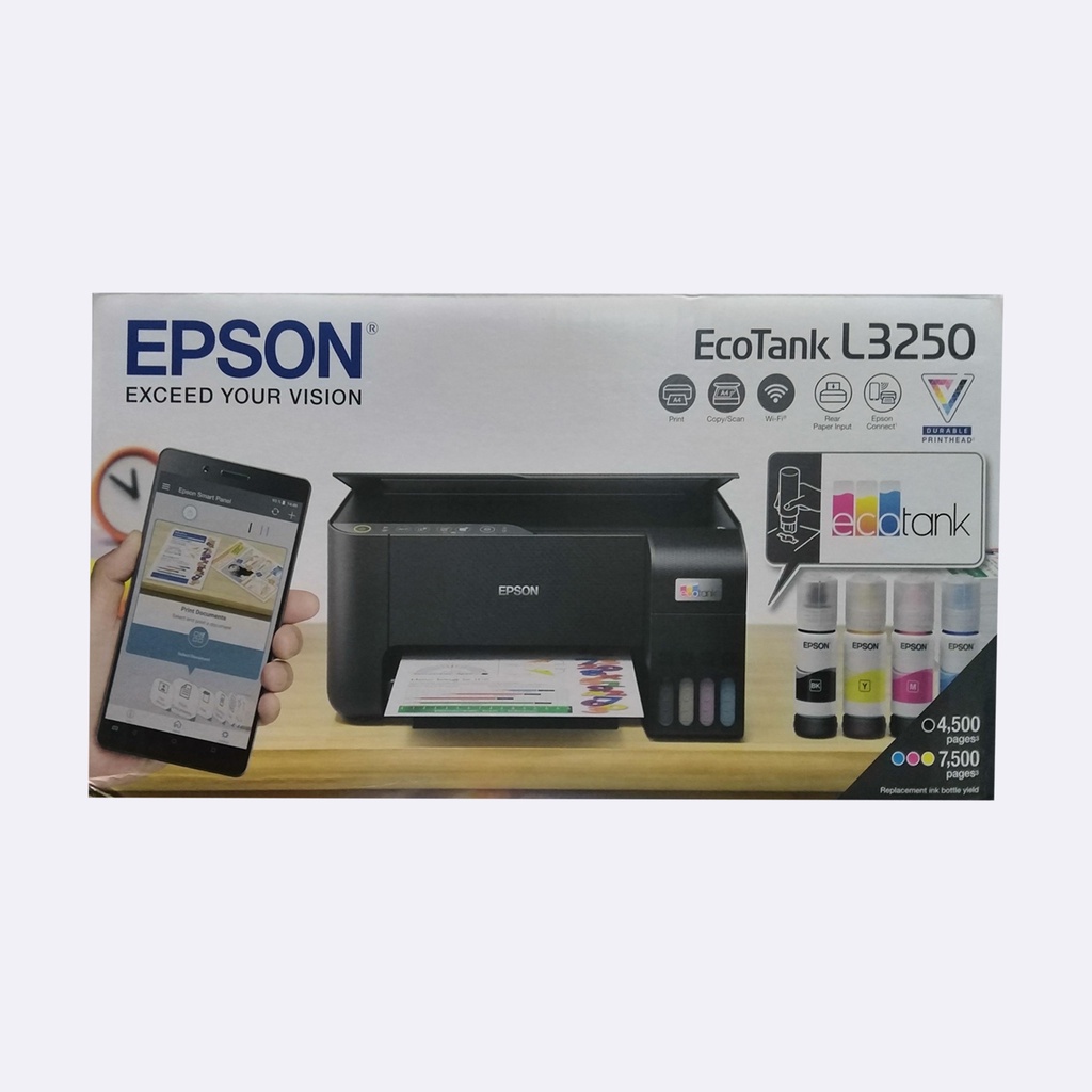 (See Variation) Epson EcoTank L3250/L3256 Printer (Ultra-low-cost ...
