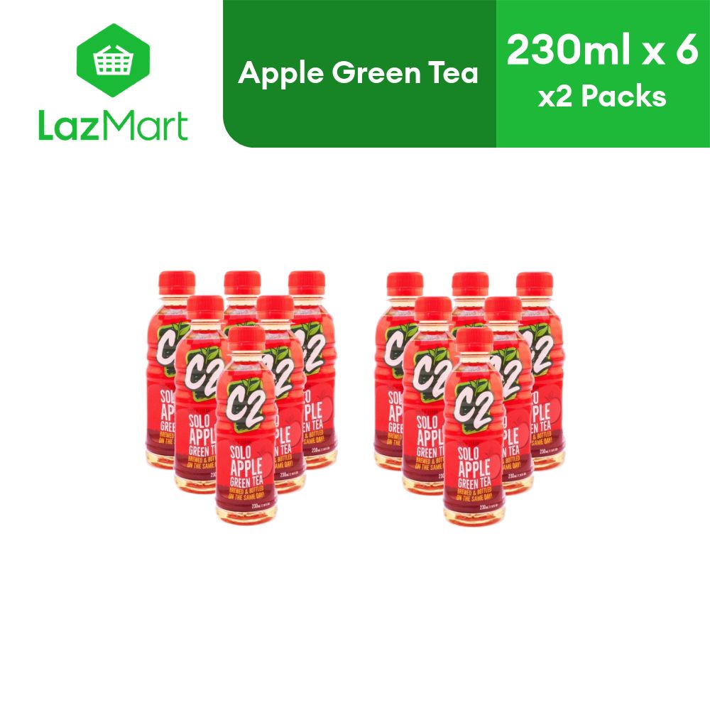 C2 SOLO Apple Baon Pack 230ml x 6 | Lazada PH