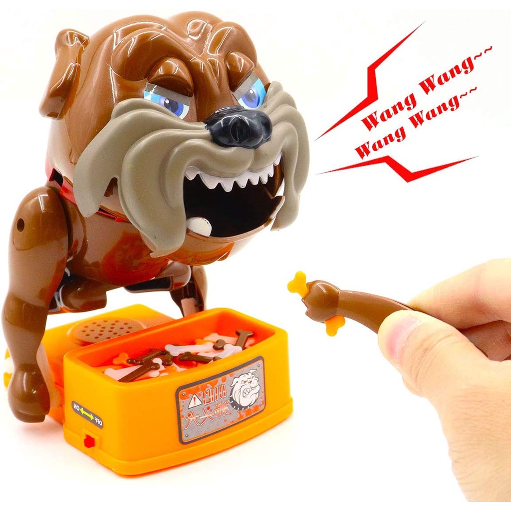 Stealing Bone Action Game Party Toy Bad Dog game Bulldog Toy ...