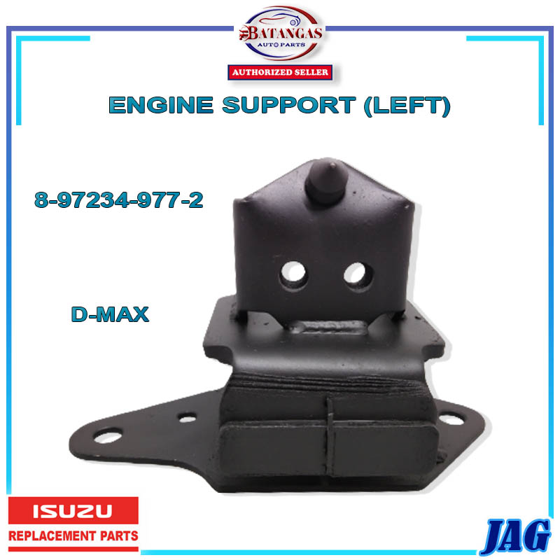 ENGINE SUPPORT (LEFT) for ISUZU D-MAX (8-97234-977-2) JAG | Lazada PH