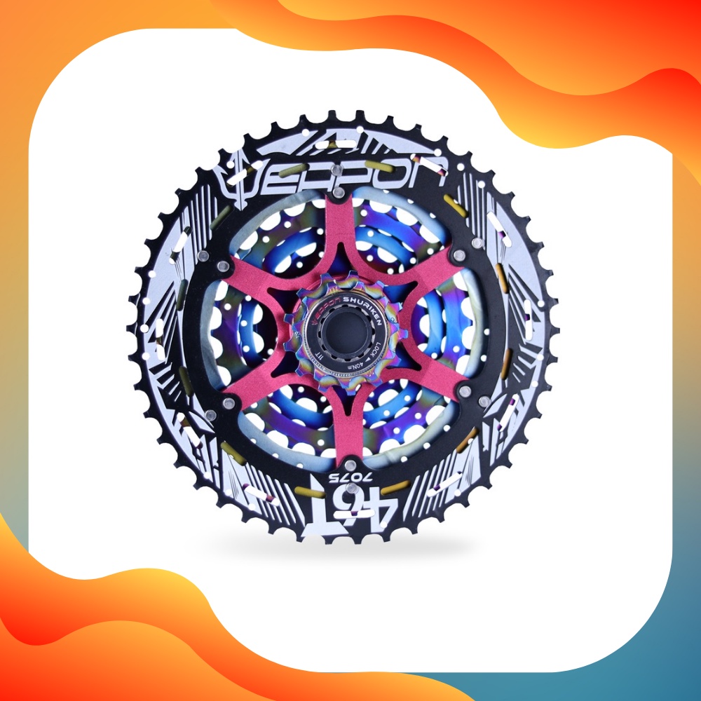 [cog 8 speed]Weapon Shuriken Pro/Elite Cassette Sprocket 9 SpeedTZ500 ...