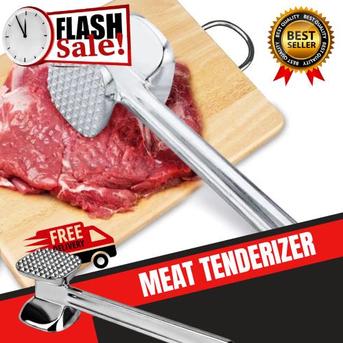 Household Stainless Steel Knock Loose Beef Mace Steak Tender Meat Beat ...