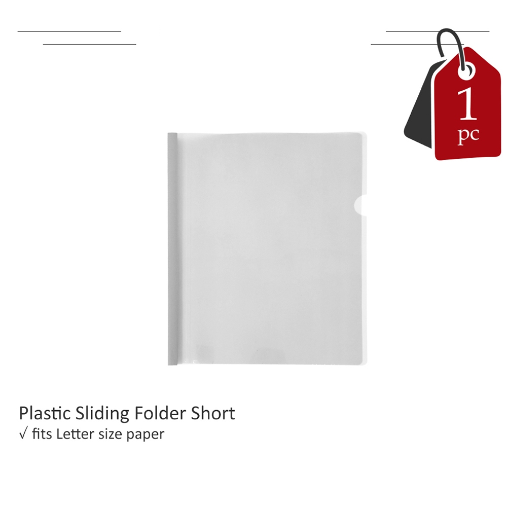 One Supermarket Transparent Colored File Sliding Folder with Pull Rod ...