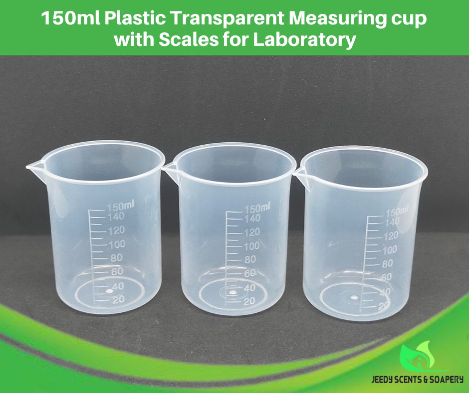 150ml Plastic Transparent Measuring cup with Scales for Laboratory ...