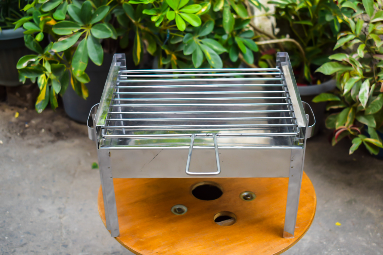 PURE STAINLESS SMALL GRILLER HEAVY DUTY (IHAWAN) | Lazada PH