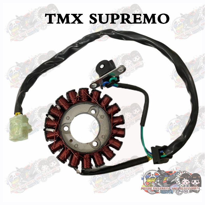 LJ Motorcycle stator coil magneto coil for tmx supremo | Lazada PH