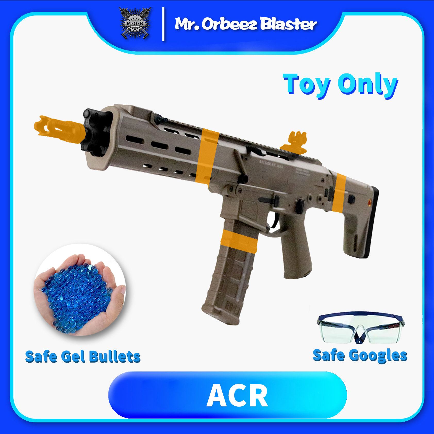 Jinming J10R/ACR Gel Blasters Gun For Adults Electric Toy Pelletgun ...