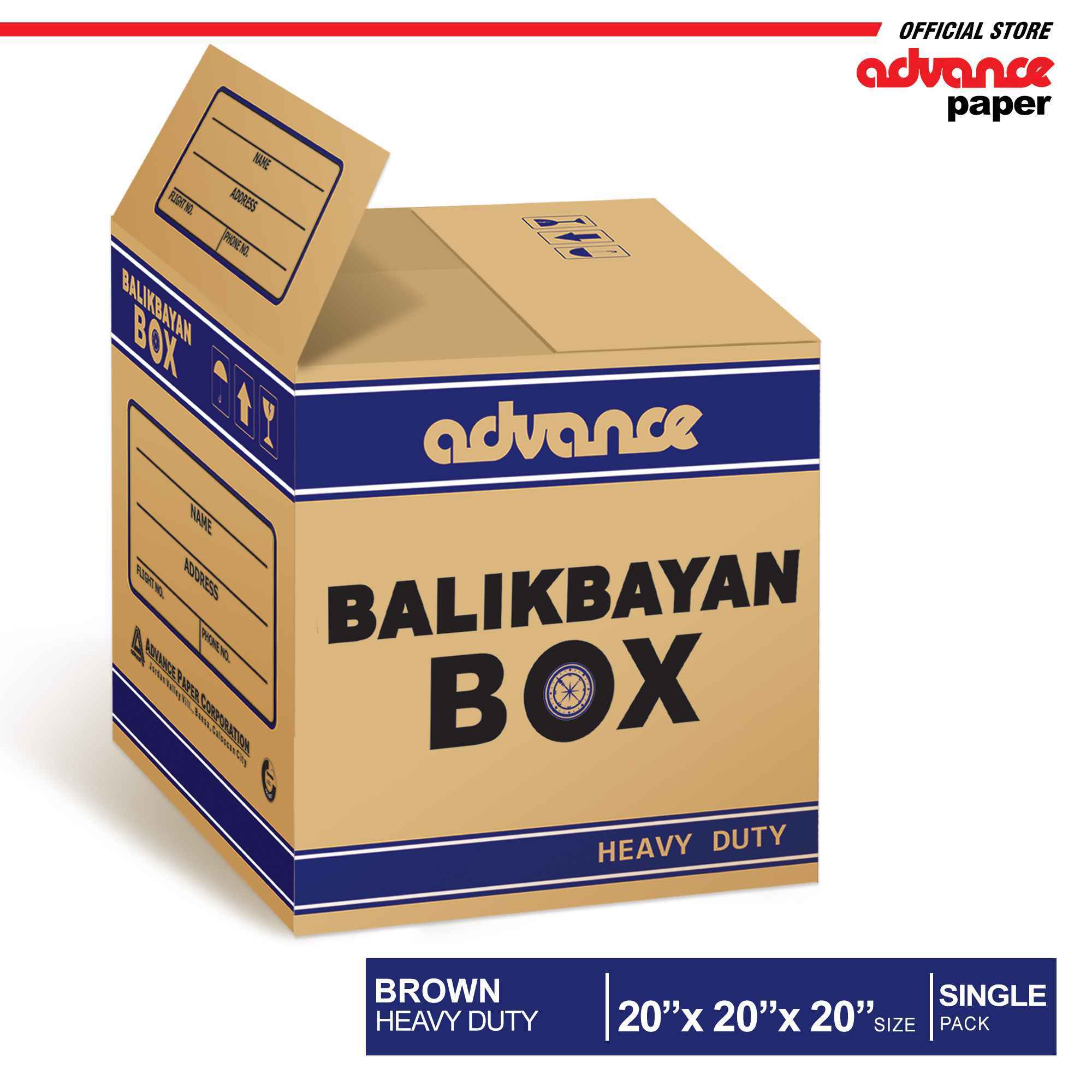 Advance Balikbayan Box (BROWN) | Lazada PH