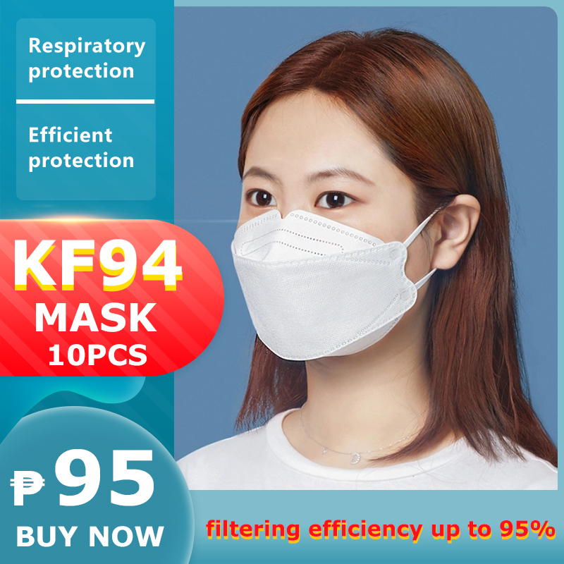10Pcs Set KOREA KF94 Anti Dust 94% Filter Protect Individually mask ...