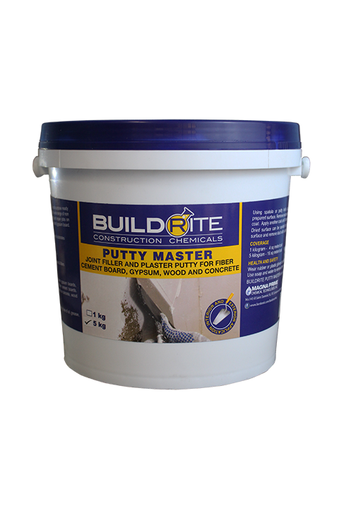 BUILDRITE PUTTY MASTER Joint Filler & Plaster Putty for Fiber Cement ...