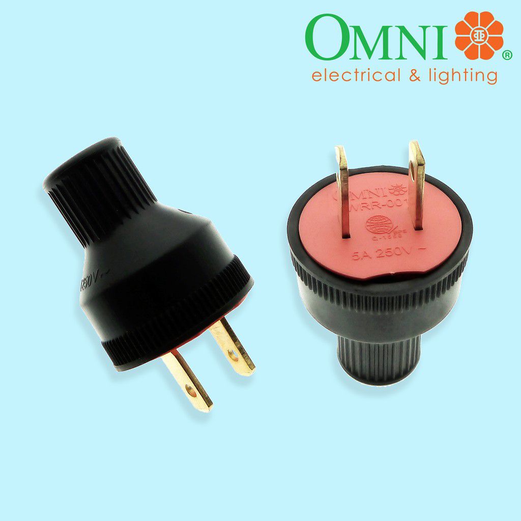 Omni regular rubber plug 5a 250v WRR001 | Lazada PH